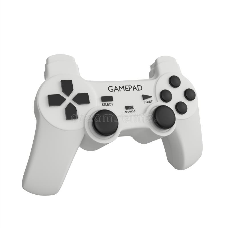 Gamepad Controller Isloated on Background Graphic Design Stock ...