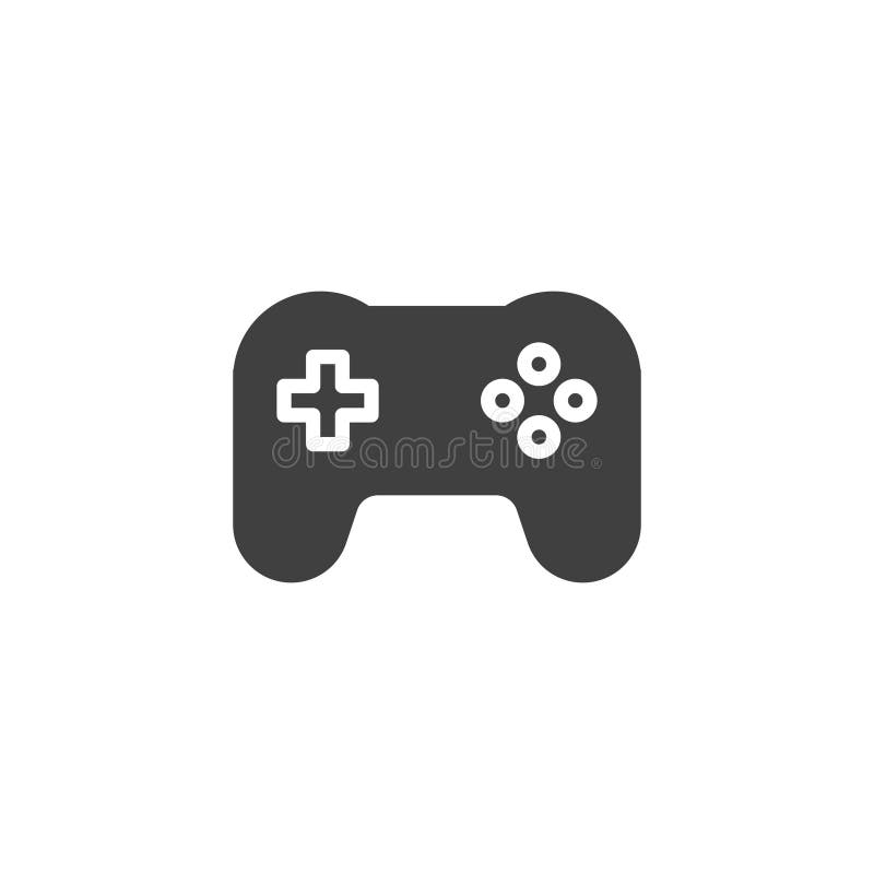 Gamepad Controller Vector Icon Stock Vector - Illustration of icon ...