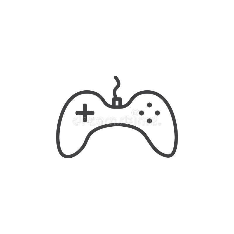 Gamepad Icon Set. Video Game Controller Vector Symbol Stock Vector ...