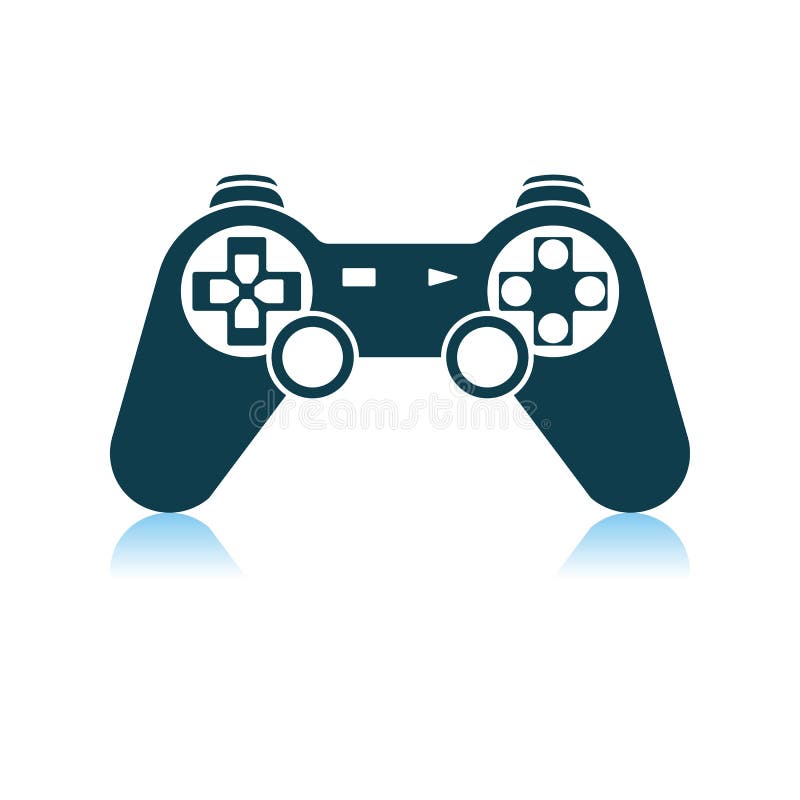 Gamepad Icon stock vector. Illustration of play, direction - 146903855