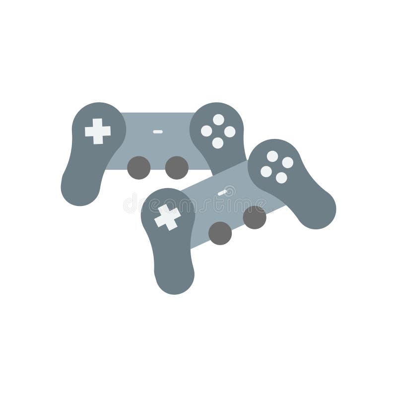 Gamepad Icon Vector Sign and Symbol Isolated on White Background ...