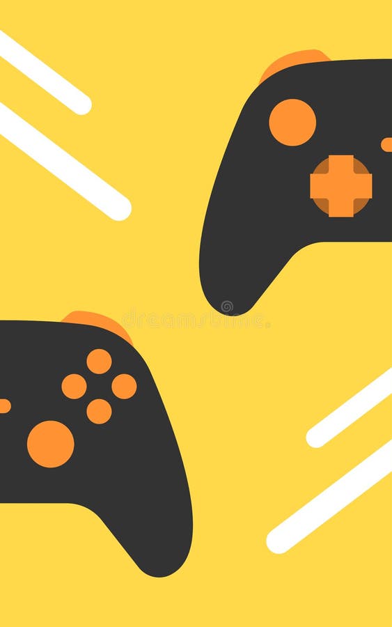 Gamepad of Modern Console. Nextgen. Wallpaper, Poster, Cover Stock ...
