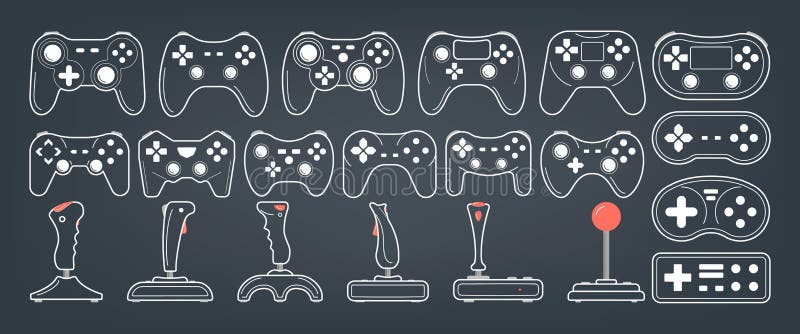 Console controller stock illustration. Illustration of nintendo - 32409290