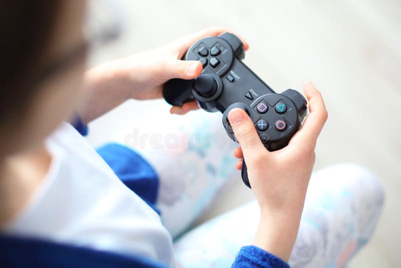 Gamepad, video game stock photo. Image of pilot, entertainment - 52107098