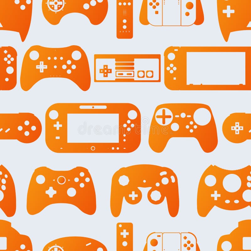 Video Game Controller Wallpaper Stock Illustrations – 754 Video Game ...