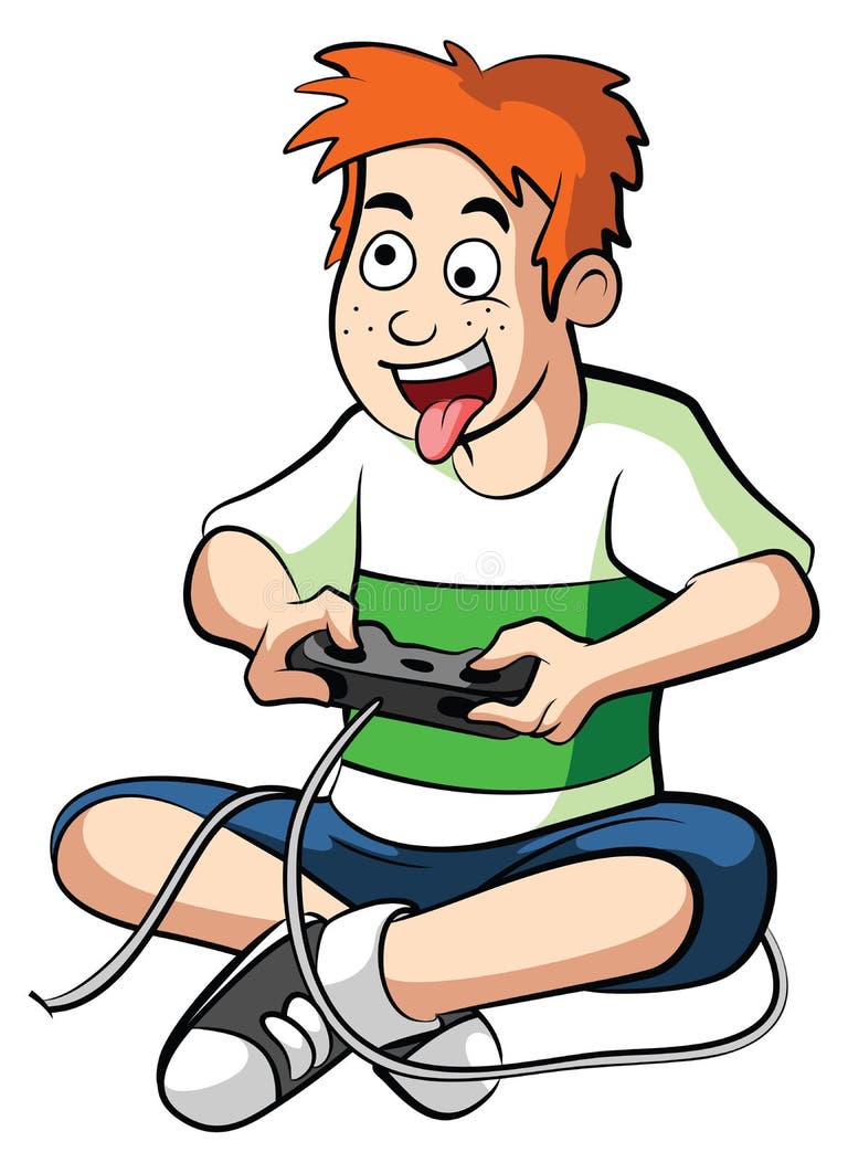 Boy Gamer Stock Illustrations – 6,278 Boy Gamer Stock Illustrations ...