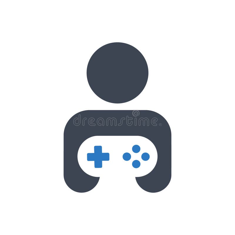 Gamer Controller Icon stock vector. Illustration of play - 361752835