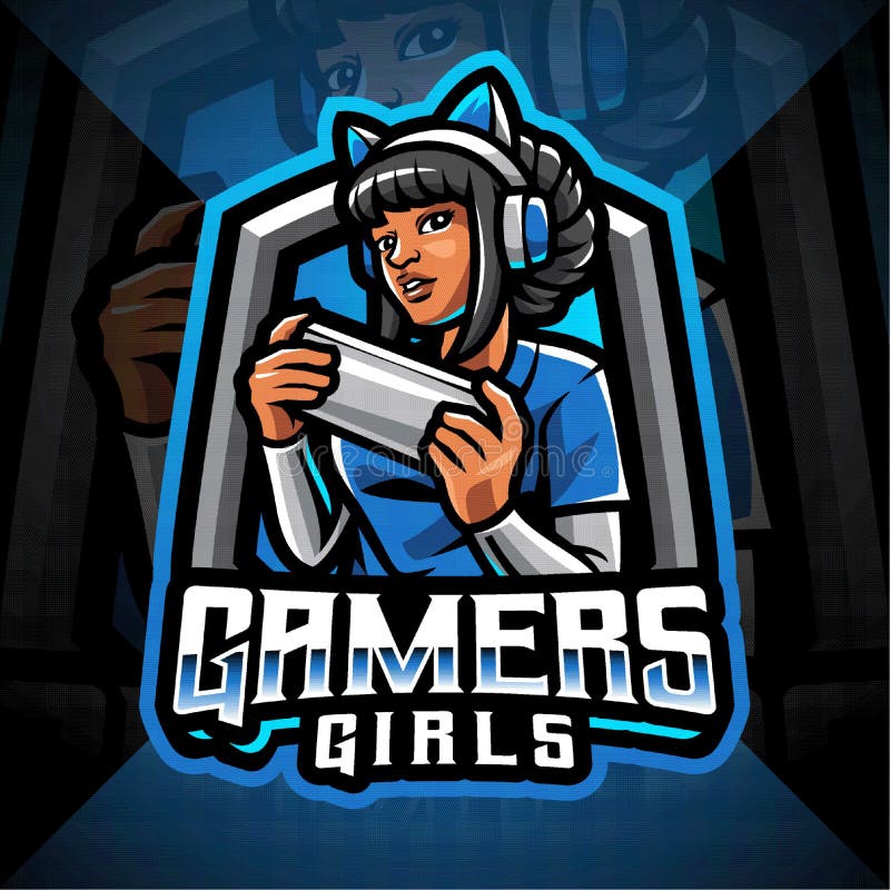 GAMER High School Mascots stock illustration. Illustration of savhigh ...