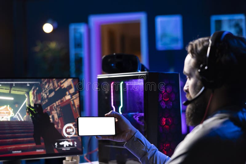 Gamer Learning To Play Game by Looking at Online Guide on Mockup ...