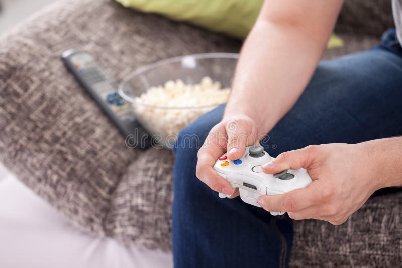 Gamer stock image. Image of adult, loving, portrait, attractive - 39473063