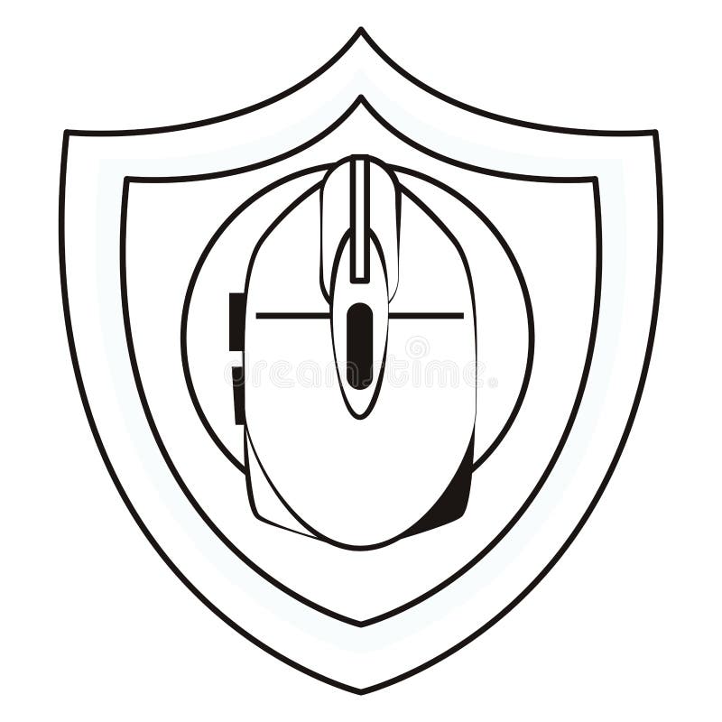 Gamer Keyboard Device Shield Emblem Stock Vector - Illustration of ...