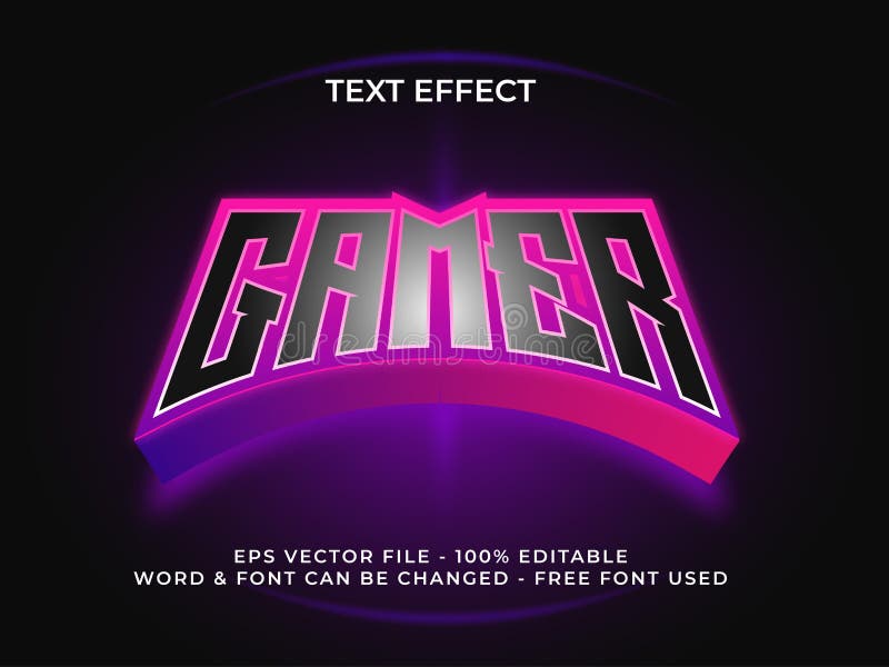 Gamer Font Stock Illustrations – 2,499 Gamer Font Stock Illustrations ...