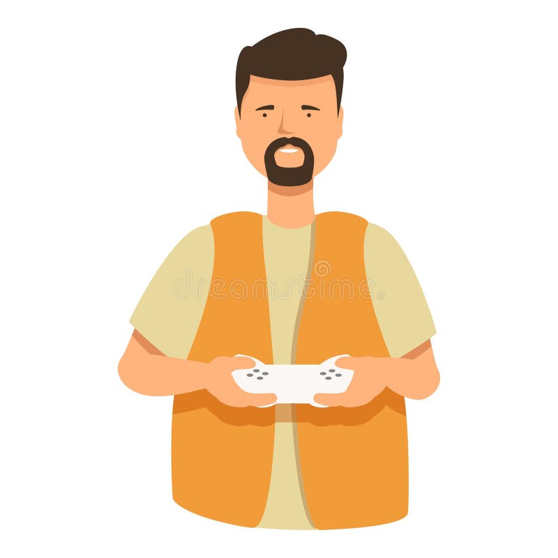 Gamer Holding Gamepad Stock Illustrations – 1,305 Gamer Holding Gamepad ...