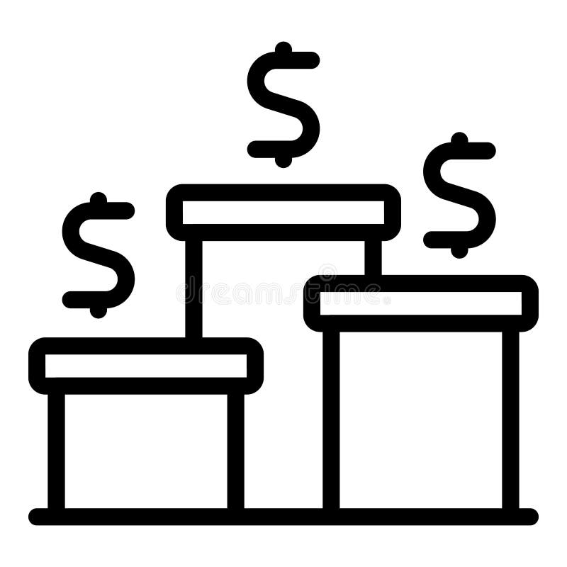 Gamer Prizes Icon Outline Vector. Online Pc Stock Vector - Illustration ...