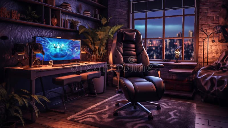 Streamer Chair Stock Illustrations – 285 Streamer Chair Stock ...