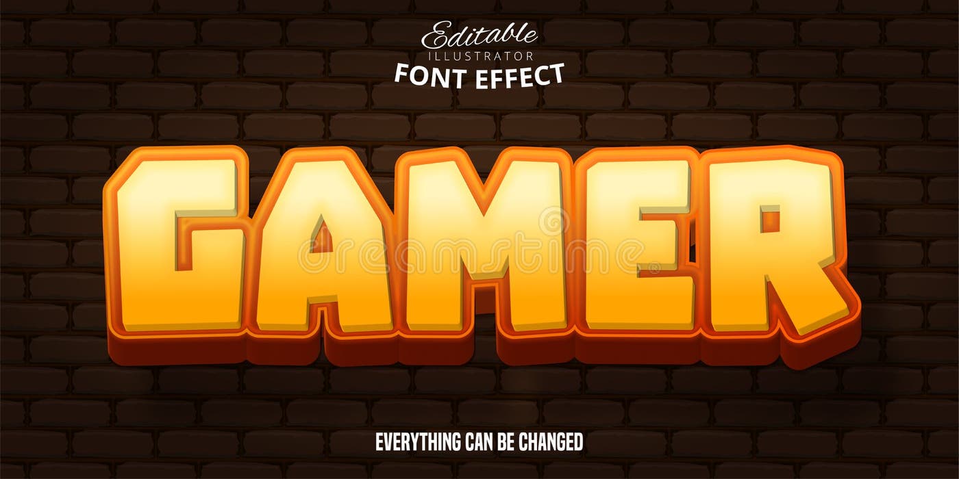 Gamer Font Stock Illustrations – 6,353 Gamer Font Stock Illustrations ...