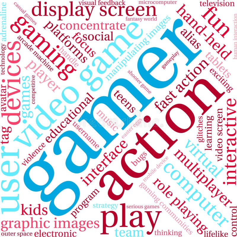 Gamer Word Stock Illustrations – 1,016 Gamer Word Stock Illustrations ...