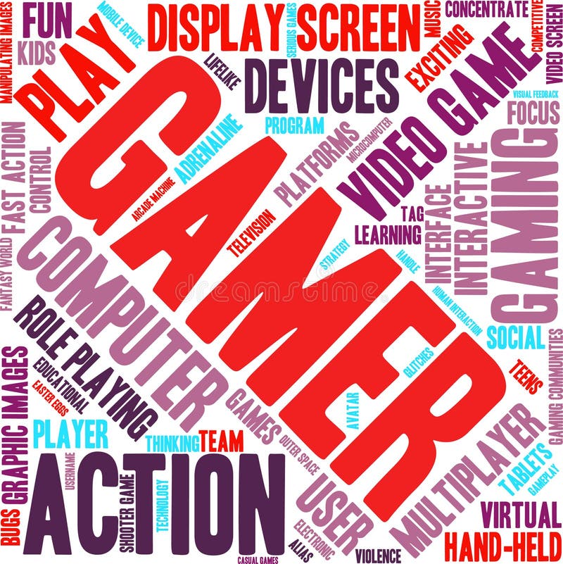 Gamer Word Stock Illustrations – 819 Gamer Word Stock Illustrations ...