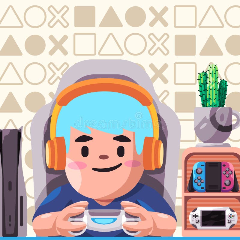 Video Game Stick Man Stock Illustrations – 199 Video Game Stick Man ...