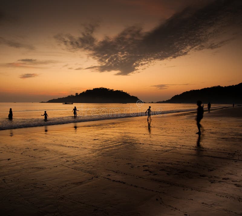 Games on the beach stock photo. Image of indian, nature - 12956070