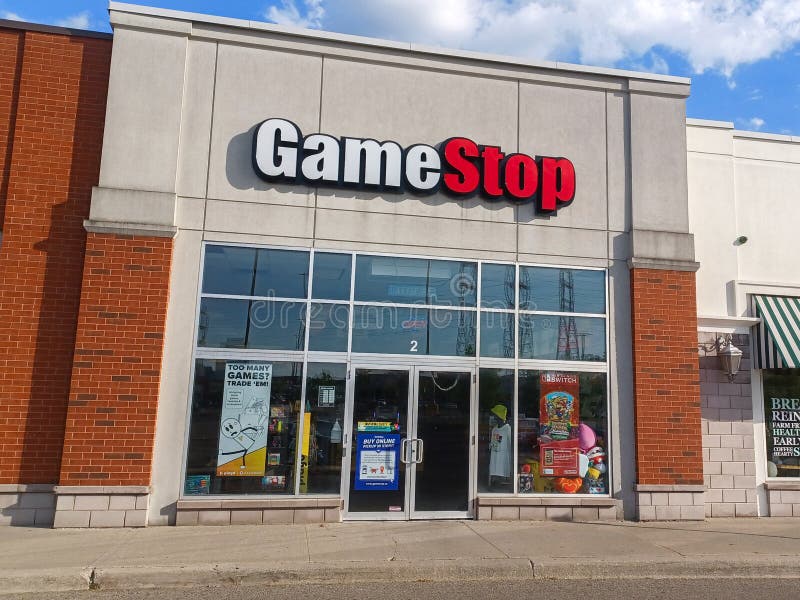 GameStop Computer Game Store Sign Editorial Stock Photo - Image of ...