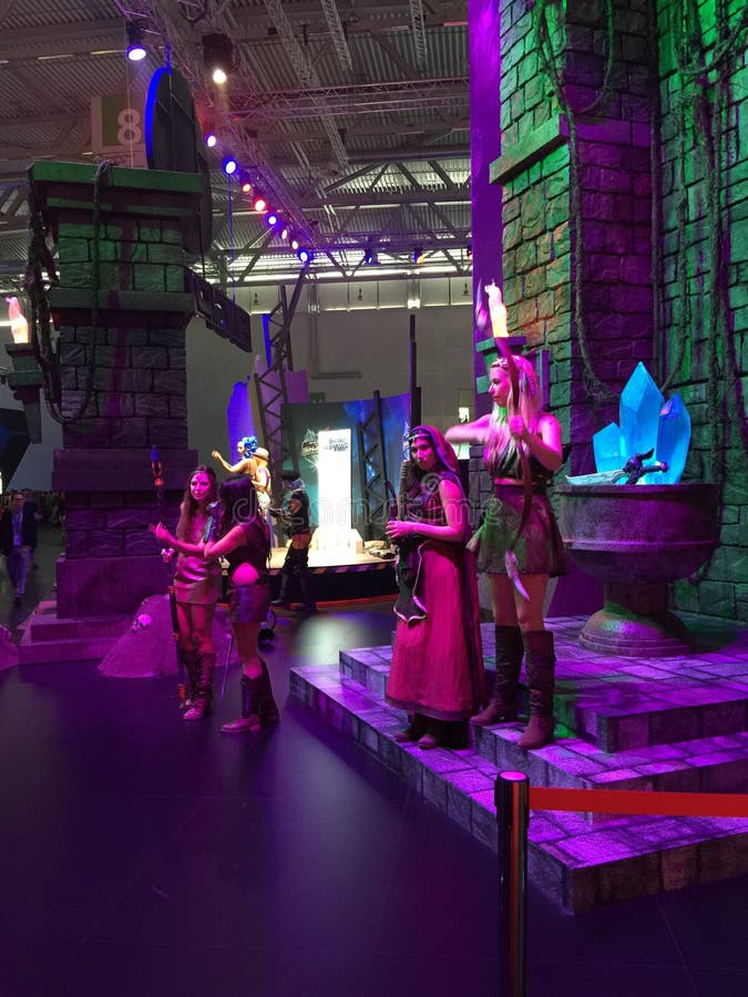 Gamex Exhibition Cologne editorial photo. Image of magenta - 57581776