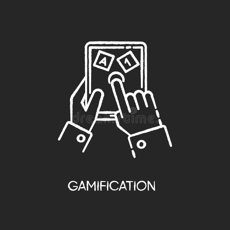 Gamification Black Glyph Icon Stock Vector - Illustration of filled ...