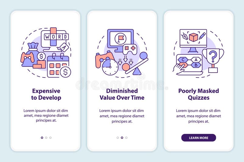 Gamification Challenges in E Learning Onboarding Mobile App Screen ...