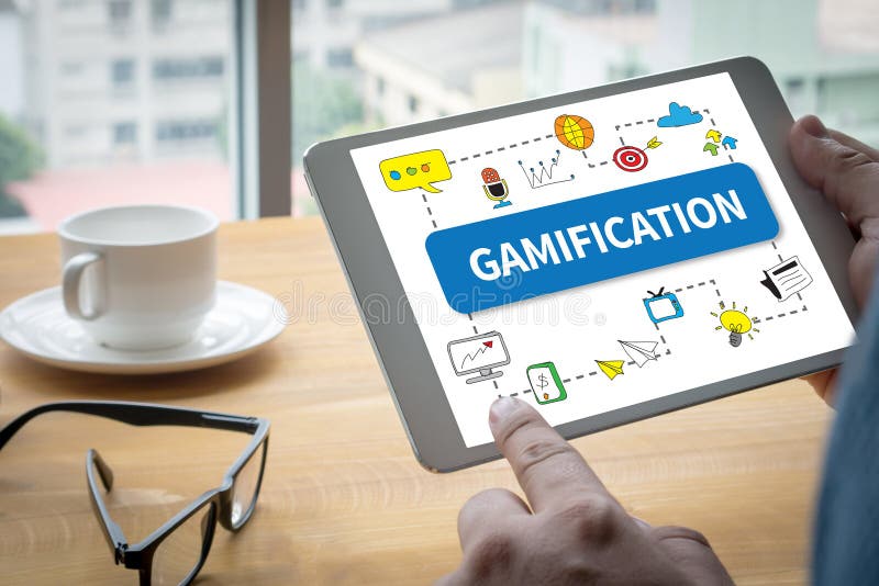 GAMIFICATION stock image. Image of engagement, modern - 78593151