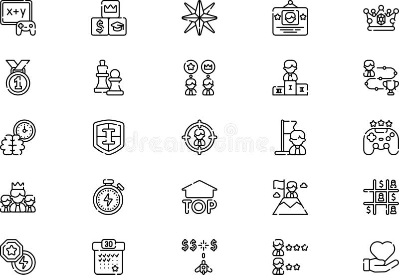 Gamification Icons Stock Illustrations – 1,062 Gamification Icons Stock ...