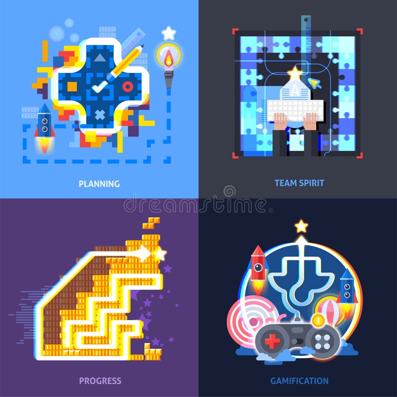 Vector Set Flat Gamification Icons Stock Illustrations – 112 Vector Set ... Vector Set Flat Gamification Icons Stock Illustrations – 112 Vector Set ...