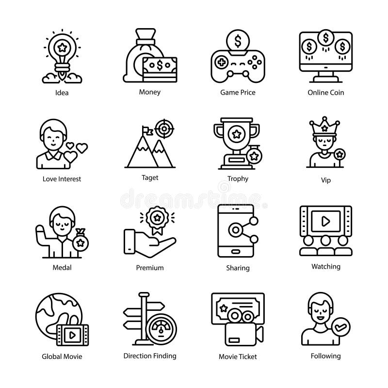 Gamification Symbol Stock Illustrations – 1,083 Gamification Symbol ...
