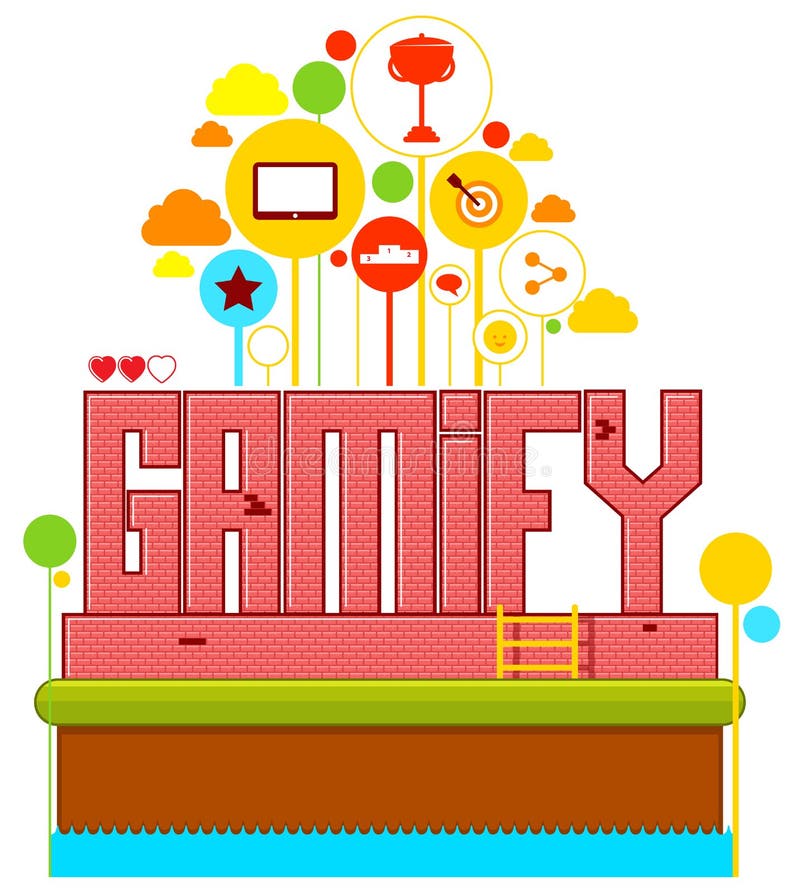 Gamify stock illustration. Illustration of gamify, strategy - 48367866