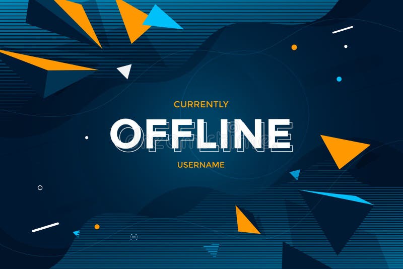 Offline Twitch Banner Background Stock Illustrations – 281 Offline ...