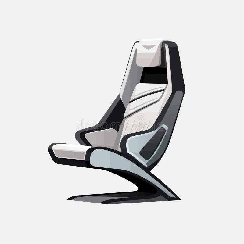 Gaming Chair Vector Flat Minimalistic Illustration Stock Vector ...