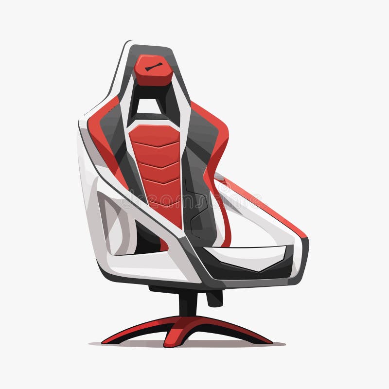 Gaming Chair Vector Flat Minimalistic Illustration Stock Vector - Illustration of business ...
