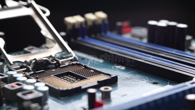 Gaming PC Motherboard CMOS DBV Lithium Battery Editorial Photo - Image ...