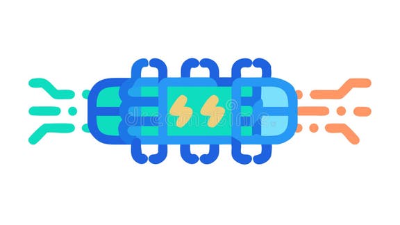 Gaming Controller with Energy, Powerful Gaming Experience, Vector ...