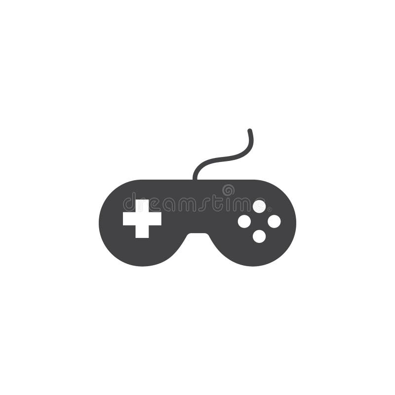 Gaming Controller Icon Flat Simple Outline Set Stock Illustration ...
