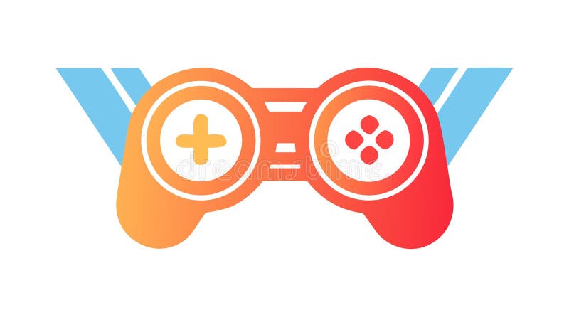 Gaming Controls Icon, Plus Minus Gamepad, Vector Design Generative AI ...