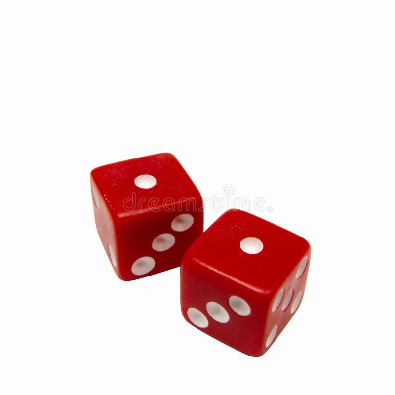 Red Dice stock photo. Image of numbers, odds, casino - 14185404