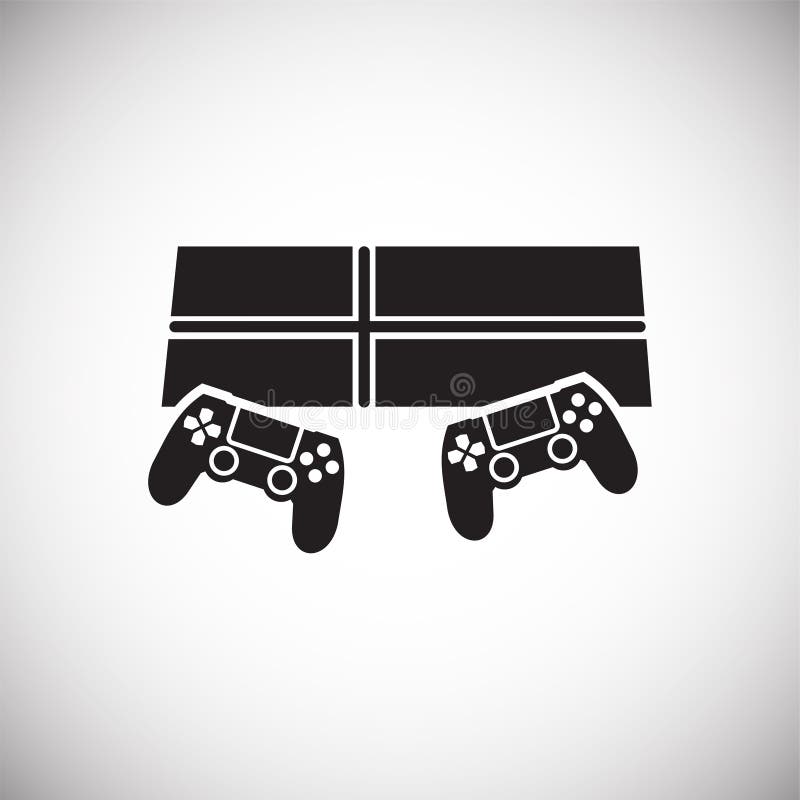Gaming Icon on Background for Graphic and Web Design. Simple Vector ...