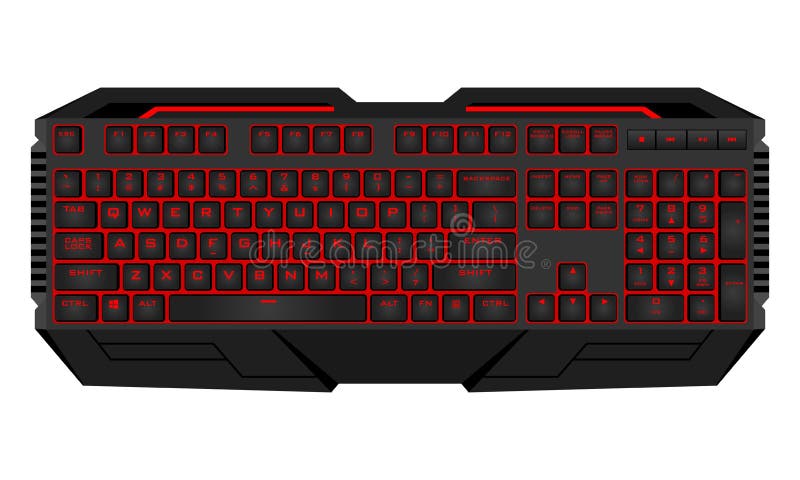 Keyboard Gaming Stock Illustrations – 3,939 Keyboard Gaming Stock ...