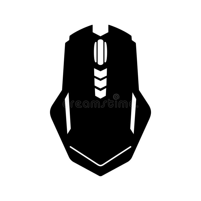 Gaming mouse stock vector. Illustration of mouse, game - 143904911