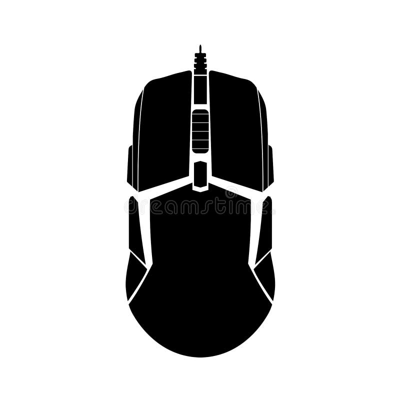 Gaming Mouse icon logo stock vector. Illustration of leather - 268989597