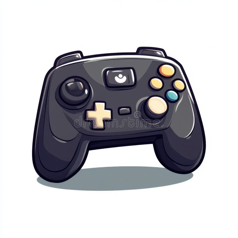 Gaming Remote Controller Mascot Esport Logo, Cartoon Character Vector ...