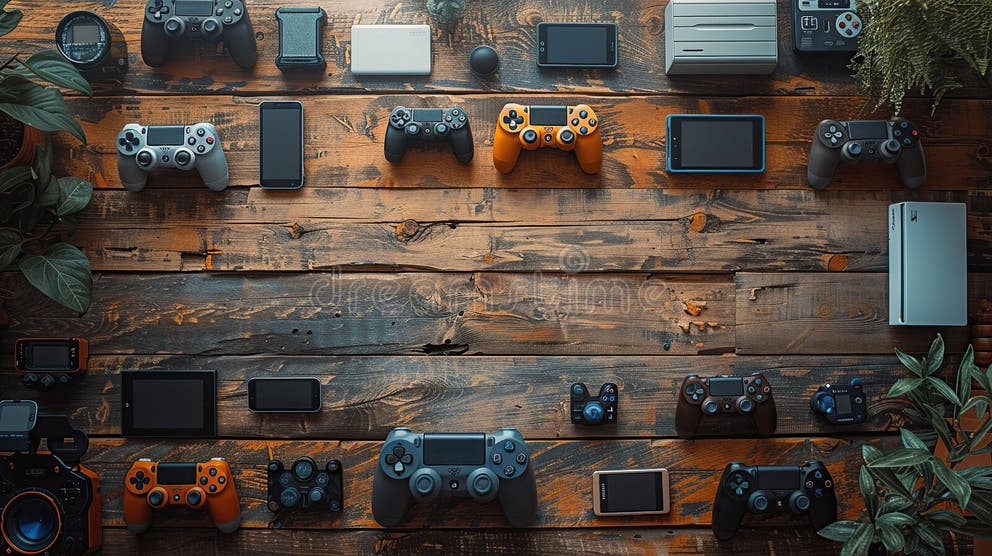 Multiple Consoles Stock Illustrations – 22 Multiple Consoles Stock ...