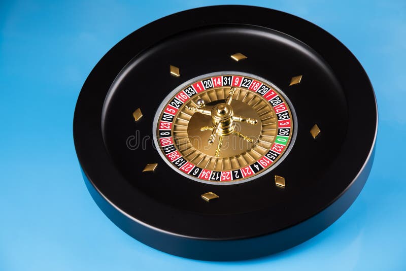 Gaming Table, Roulette Wheel in Motion Stock Image - Image of money ...