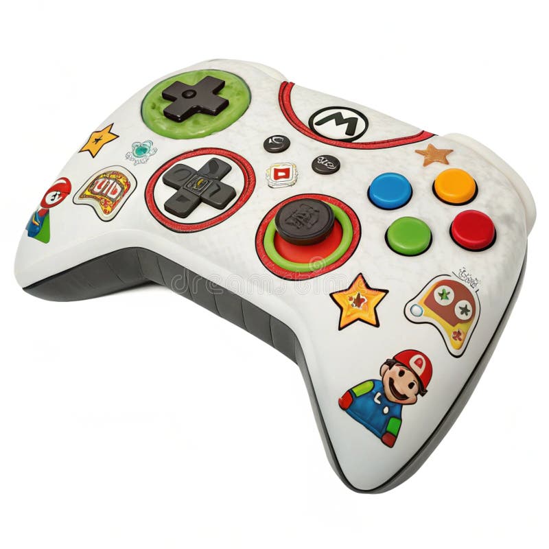 Gaming-themed 3D Object Isolated on Transparent Background Stock ...