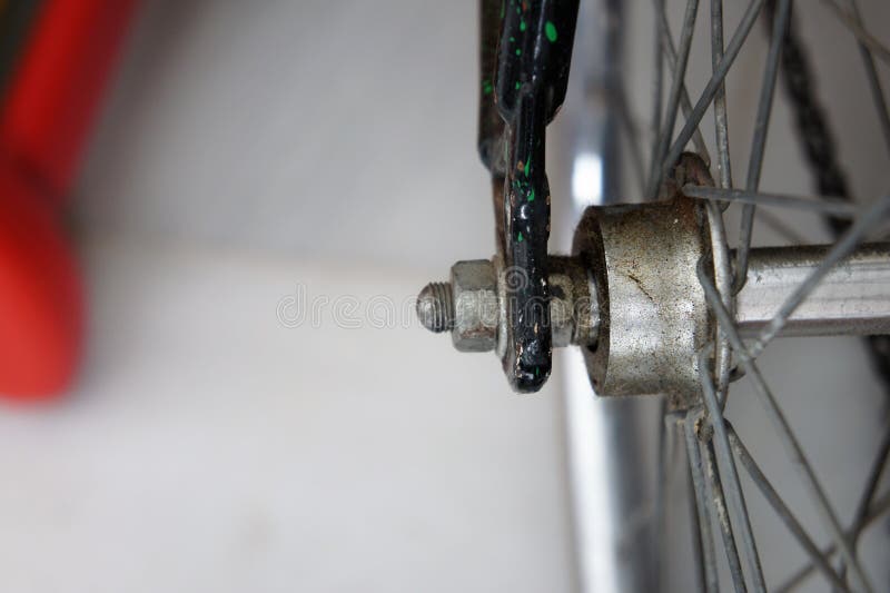 Gamla Cykelnav Och Tandhjul Fotografering för Bildbyråer - Bild av ...